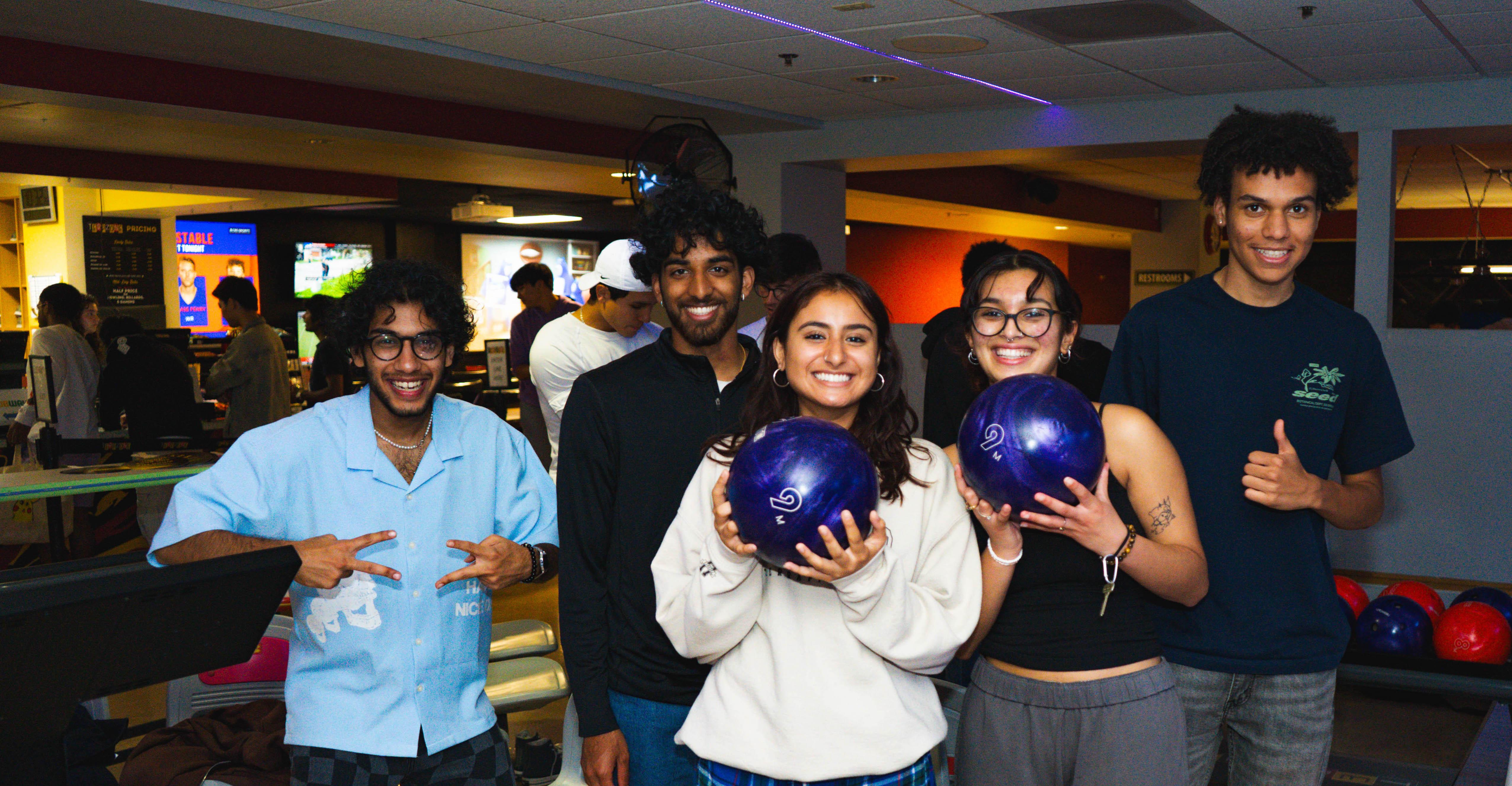 Bowling League Adele H. Stamp Student Union
